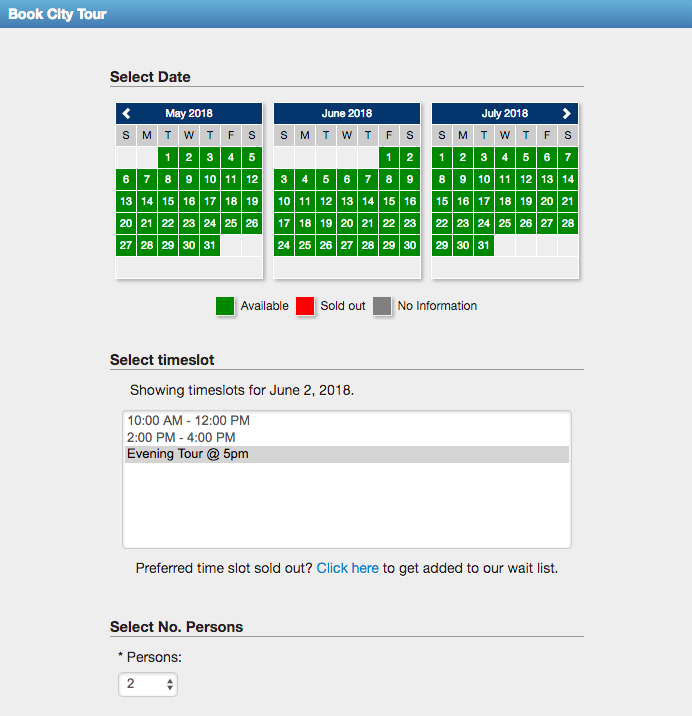 How do I setup tour schedules? – WebReserv